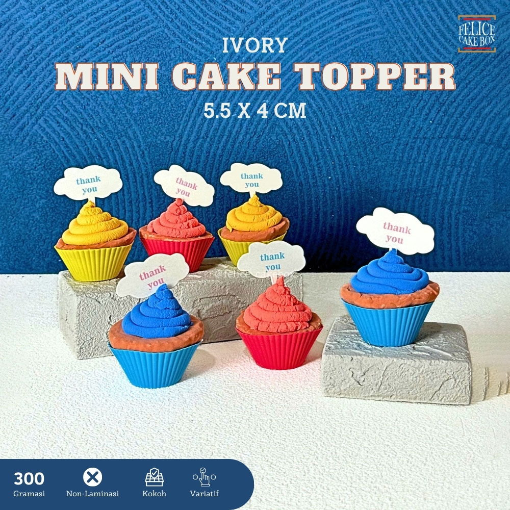 CLOUD CAKE TOPPER / CLOUD SHAPE CAKE TOPPER / THANKYOU CAKE TOPPER ...