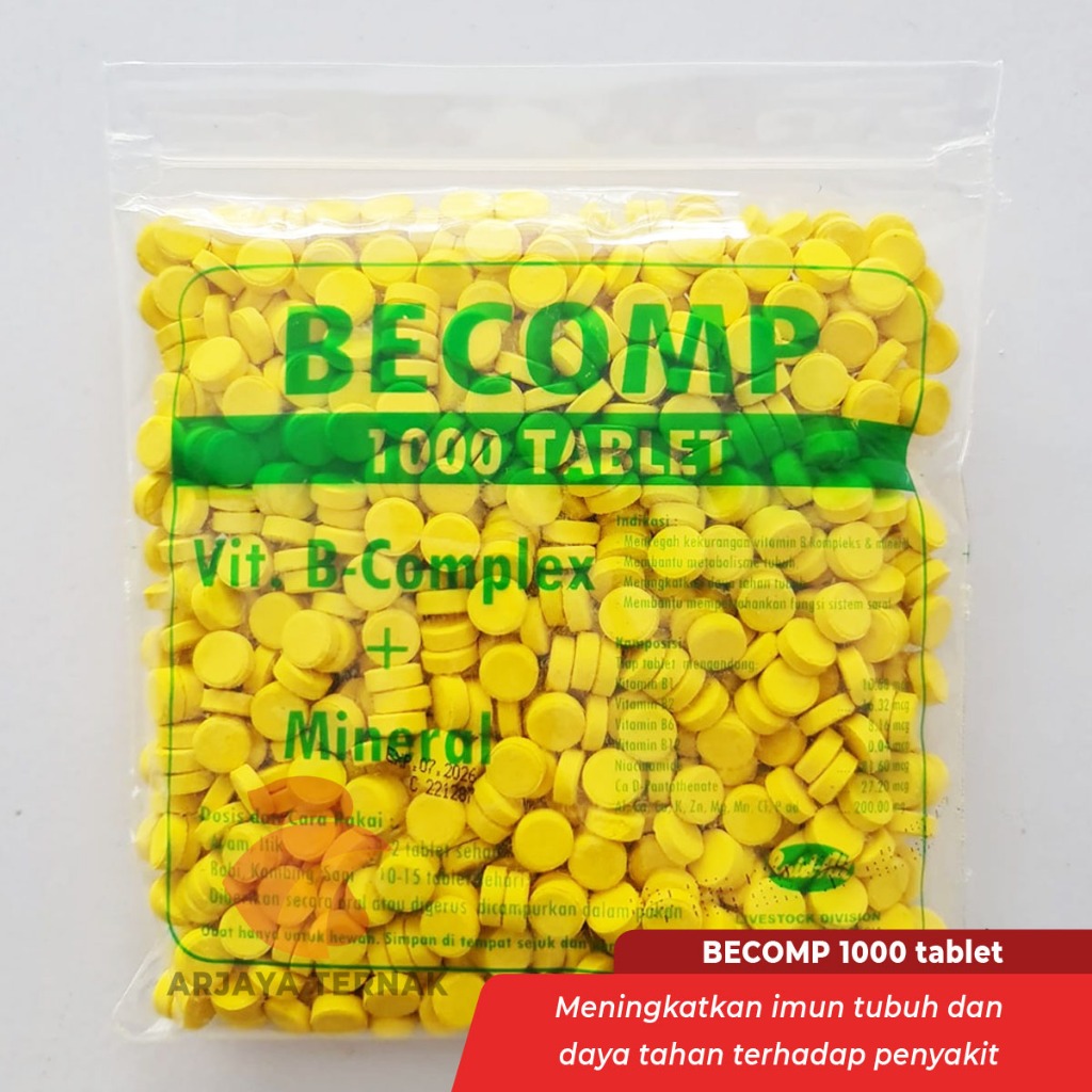 Vitamin B Complex 1000 tablets of mineral vitamins for chickens, ducks ...