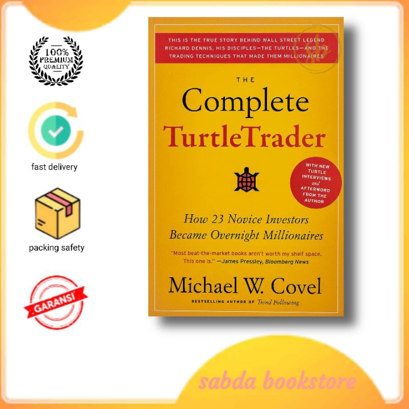 The Complete Turtle Trader by Michael W. Covel (English) | Shopee Malaysia
