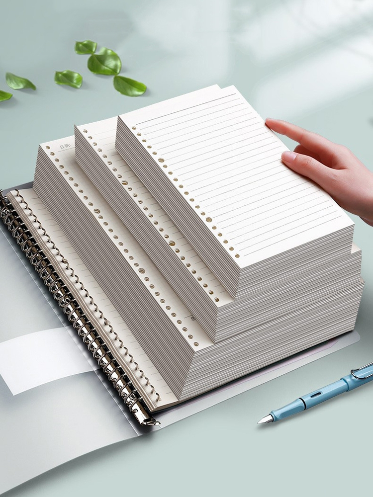 Removable notebook refill paper A7/A6/A5/B5-coco_market | Shopee Malaysia