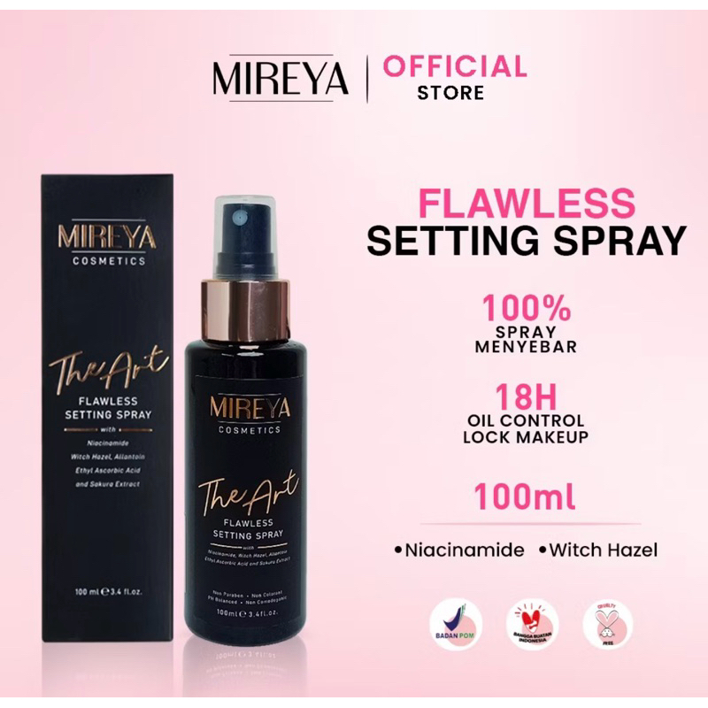 Mireya - Mireya The Art Fawless Setting Spray | Shopee Malaysia