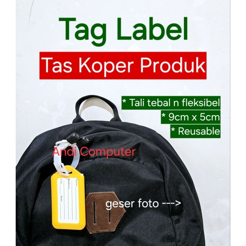 Product Suitcase Bag Id Card Label Tag | Shopee Malaysia