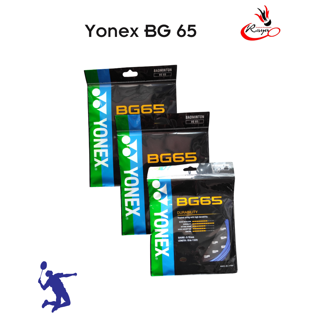 Original Yonex BG 65 Badminton Racket Strings | Shopee Malaysia