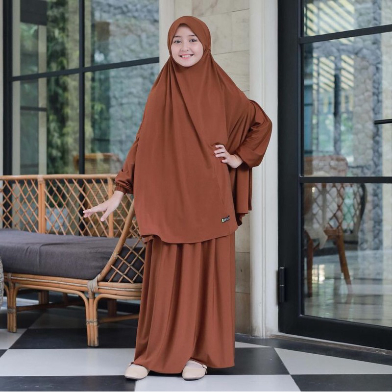 Luthfia kids- SHAHIA Girls' Gamis SET | Shopee Malaysia