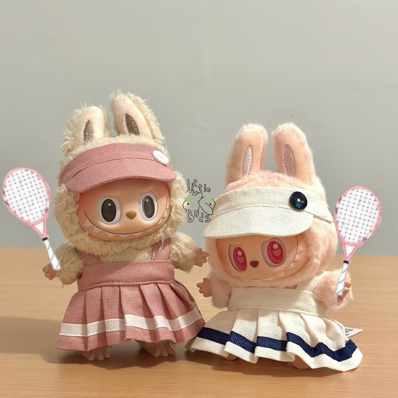 Little BUDS - The Monster labubu Tennis dress (labubu Clothes, Tennis ...