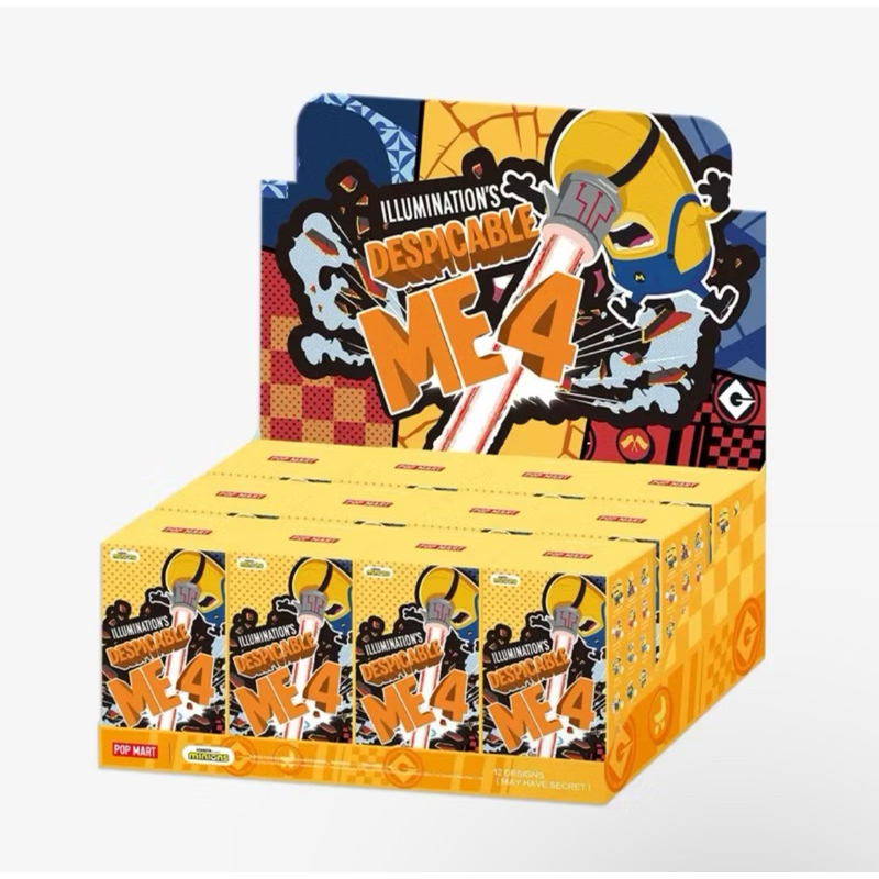 Despicable Me 4 Blind Box Open Sealed ORI Popmart | Shopee Malaysia