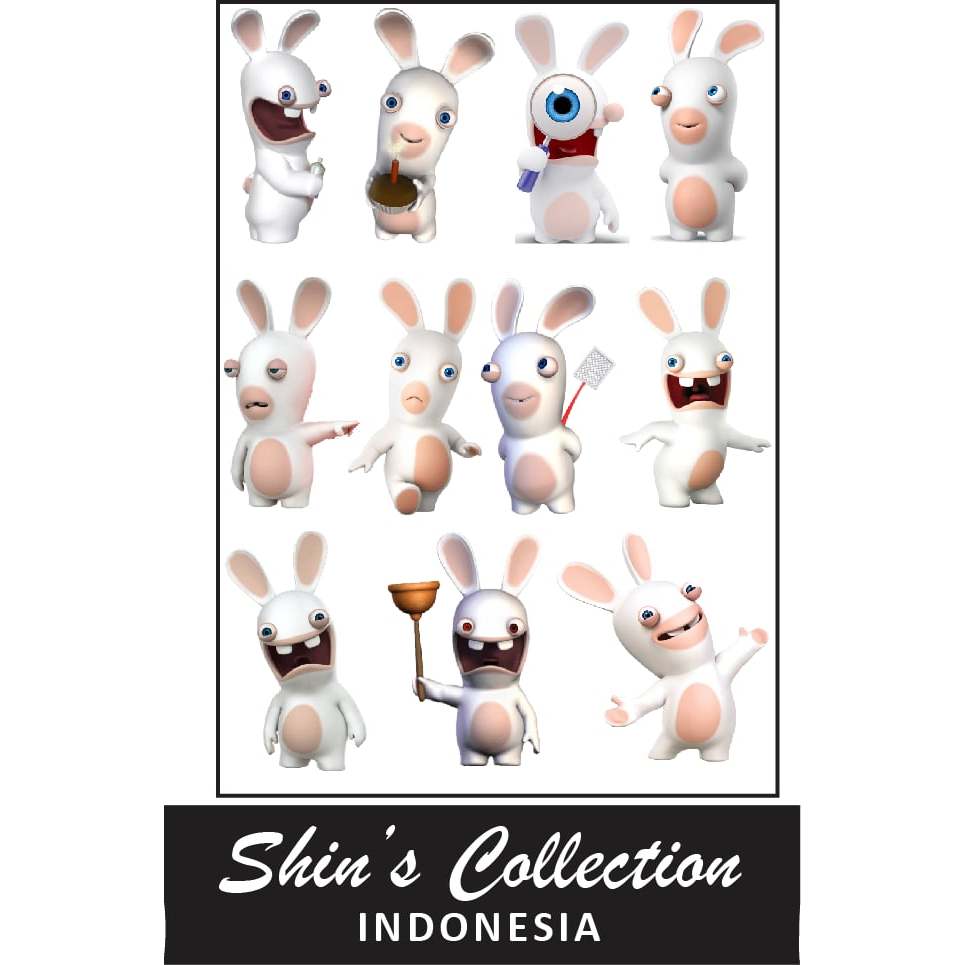 Rabbit Invasion Sticker 1 pc | Shopee Malaysia