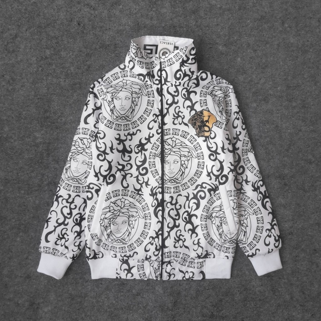 Original men's varsity jacket, full print, versace zipper without ...