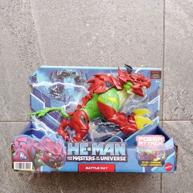 Mattel Original He-Man Motu Battle Cat Netflix | Shopee Malaysia