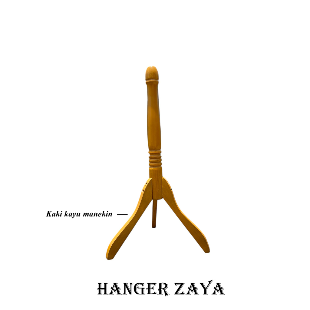 KAYU Mannequin WOODEN STATUE LEG / WOODEN LEG + IRON POLE / DISASSEMBLY ...