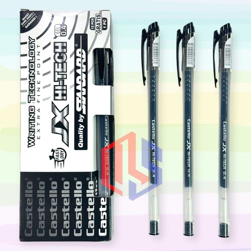 Jx Hi-tech Standard Pens / Ballpoints / Pens (12pcs) | Shopee Malaysia