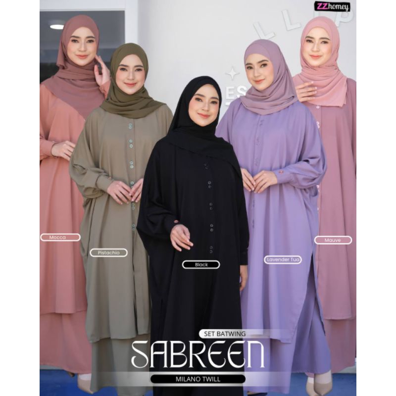 Sabreen BATWING SET BY ZZHOMEY | Shopee Malaysia