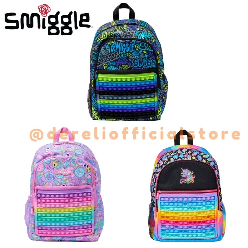 Smiggle - SMIGGLE SD - GIRLS BACKPACK - PRIMARY SCHOOL BACKPACK - YKK ...