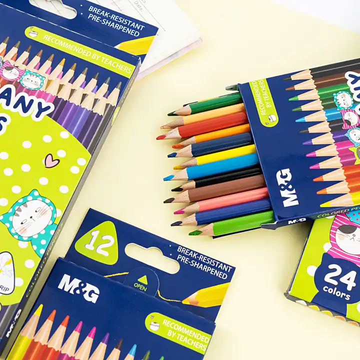Miniso x M&G Stationery Pencil Color So Many Cats / Colored Pencil ...