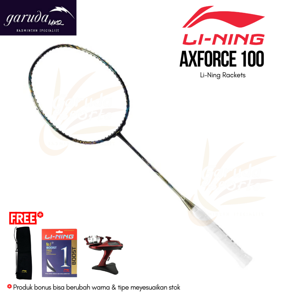 LINING AXFORCE 100 BADMINTON RACKETS / LINING AX FORCE 100 RACKETS | Shopee Malaysia