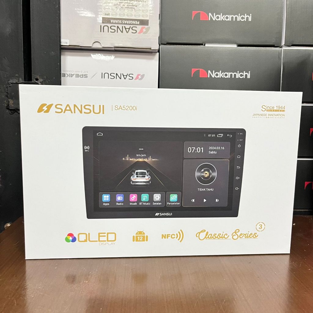 Sansui Classic Gen 3 Android Head Unit Ram 2/32GB NFC Series | Shopee Malaysia