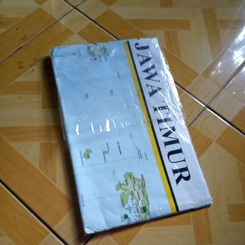 Map of East Java folding map | Shopee Malaysia