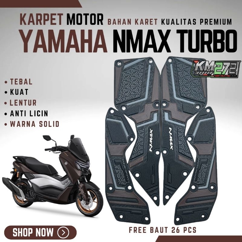 Nmax TURBO MOTORCYCLE CARPET MAT / NMAX TURBO ACCESSORIES / NMAX TURBO ...