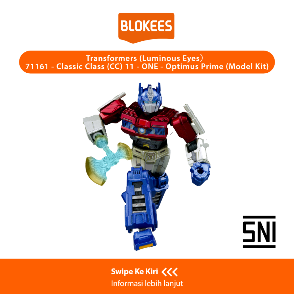 Blokees Model Kit Transformers ONE Optimus Prime (Luminous Eyes) Gacha ...