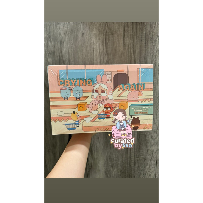 Crybaby popmart card holder plush blindbox | Shopee Malaysia