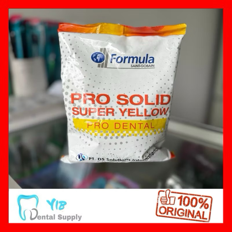 Yellow gypsum type III | Gyps pro solid super yellow | Gypsum | Shopee ...