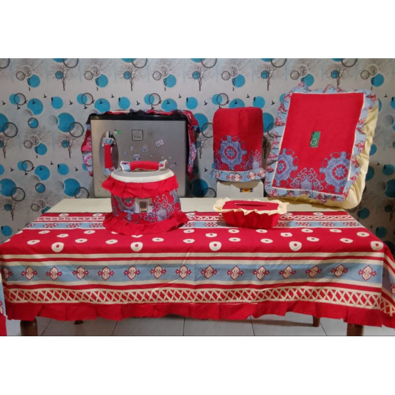 Kicten complete serving hood dining table set with the latest motif ...