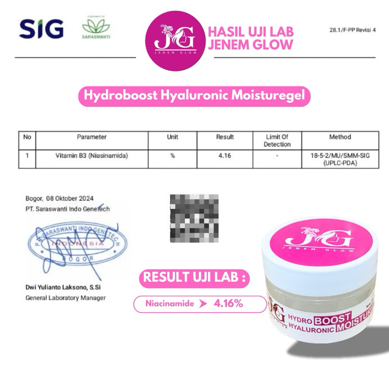 Jenem GLOW Facial Moisturizer / Moisturizer Boster Face Whitening ...