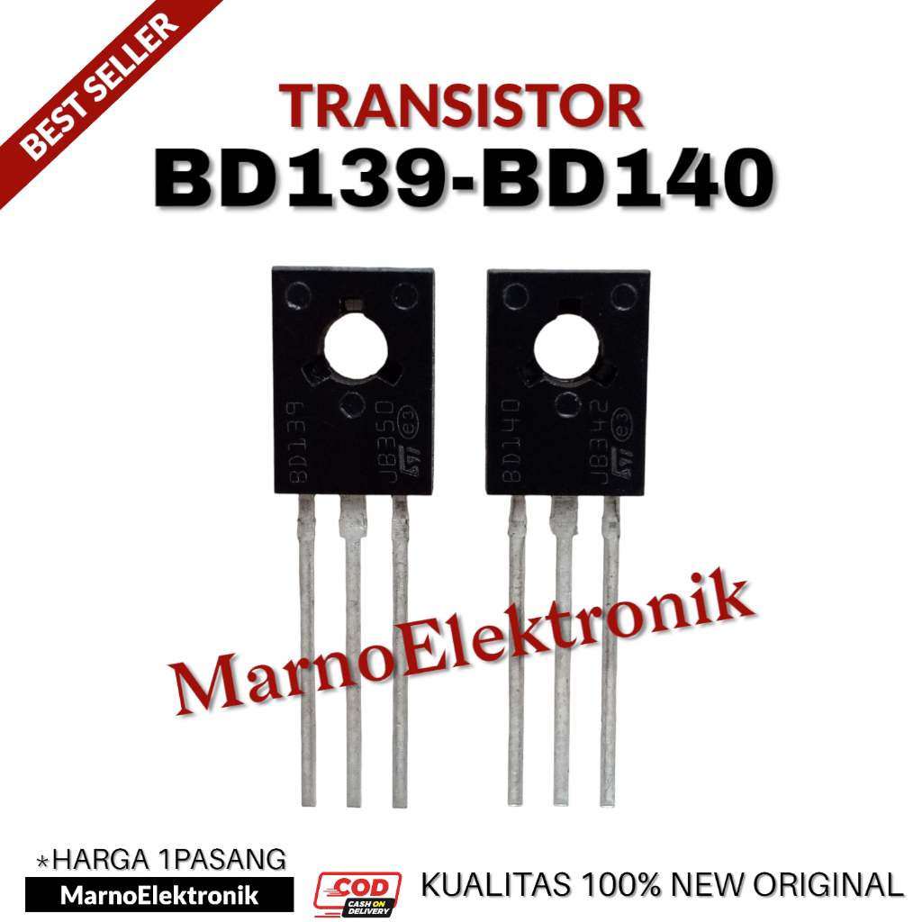 TRANSISTOR TR BD139 BD140 ORIGINAL BD 139 BD 140 ORIGINAL ORIGINAL ...