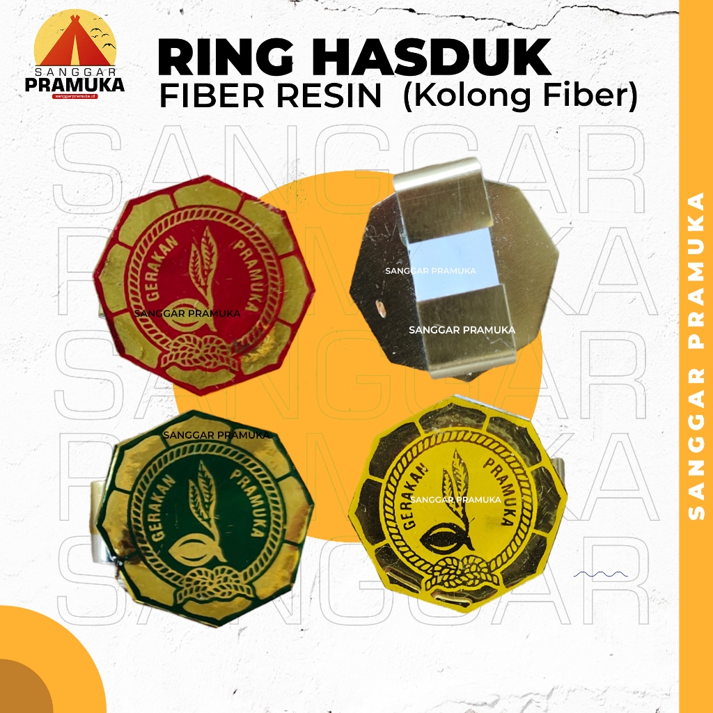 Fiber Hasduk Ring / Octagonal Hasduk Ring / Fiber Hasduk Under | Shopee ...