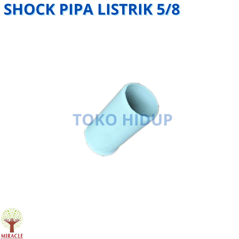 Sok Pipe 5/8 Shock PVC Pipe 5/8 Electrical Pipe Connection | Shopee ...