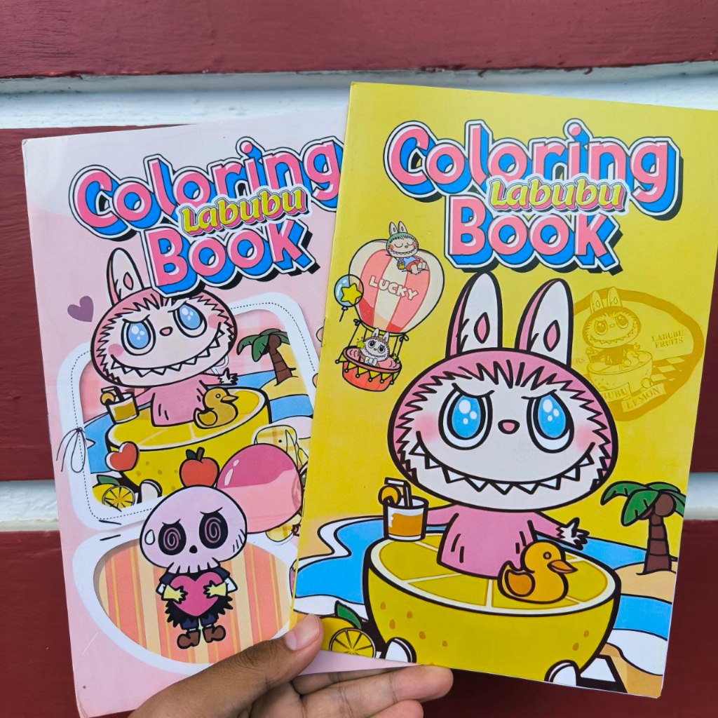 Coloring book LABUBU LABUBU coloring book - The Monsters coloring book ...