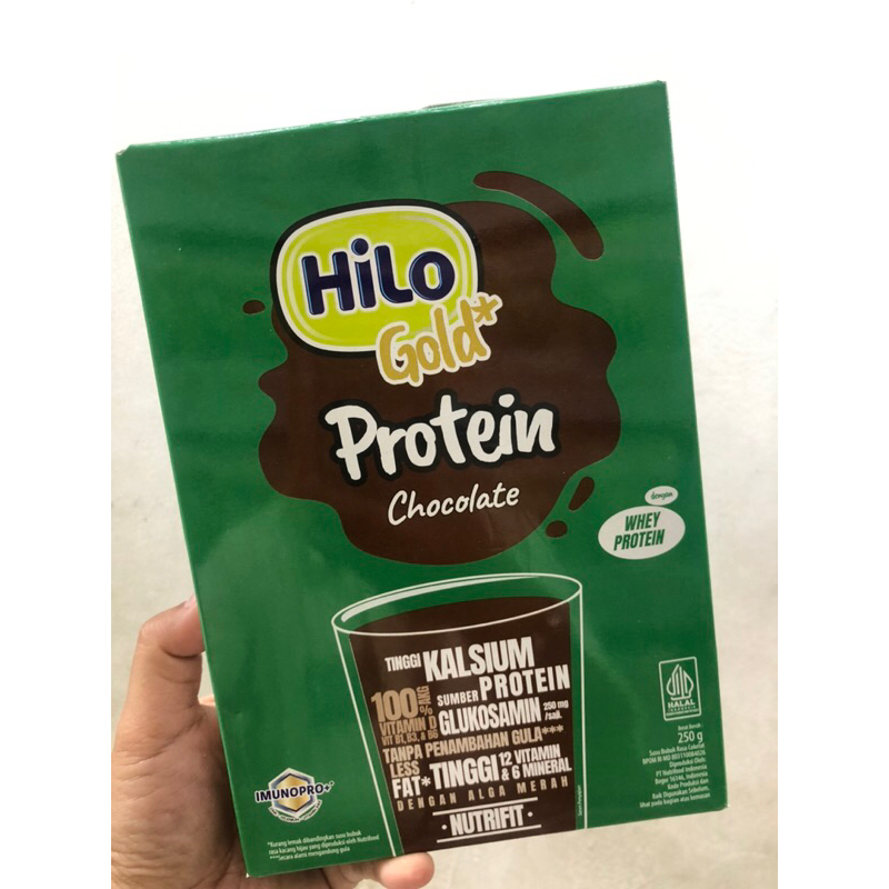 Hilo gold 250gr chocolate-milk flavor, high calcium, high protein ...