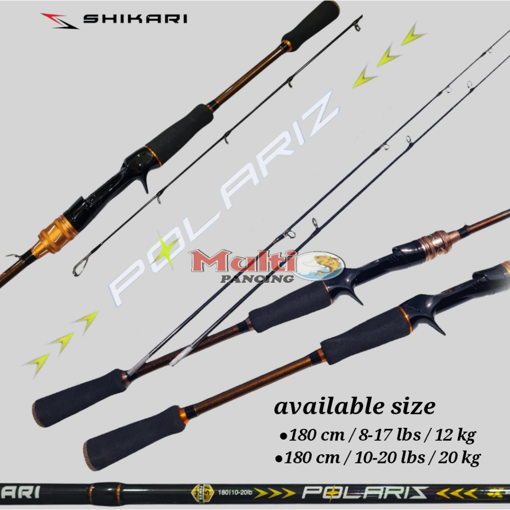 Bc shikari POLARIS solid carbon fishing rod | Shopee Malaysia