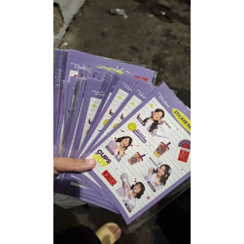 Jkt48 Chatime Sticker | Shopee Malaysia