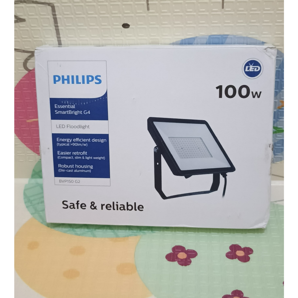 PUTIH - Philips SPOTLIGHT BVP150 100W 100Watt 220V LED Flood Light ...