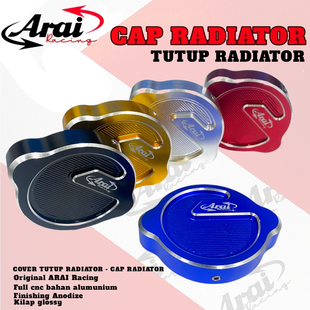 Radiator cap radiator cap universal cnc radiator cover nmax PCX adv ...