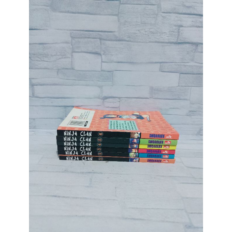 Ninja comic clan by Shicahaku is sold as a package | Shopee Malaysia