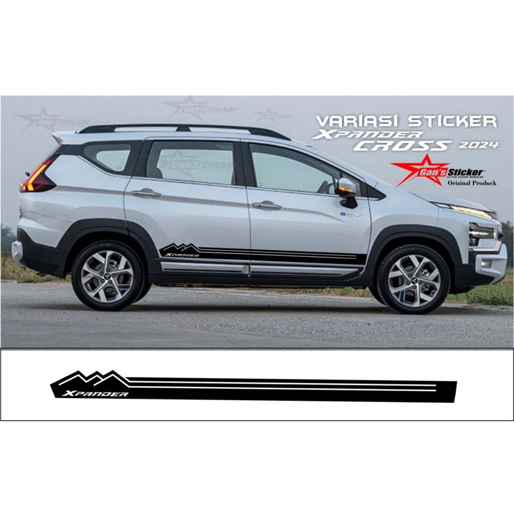 Sticker ALL NEW XPANDER CROSS MITSUBISHI XPANDER CROSS 2024 STICKER ...