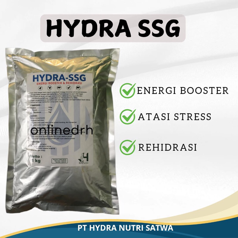Hydra SSG Energy Booster & Rehydrated 1 KG | Shopee Malaysia