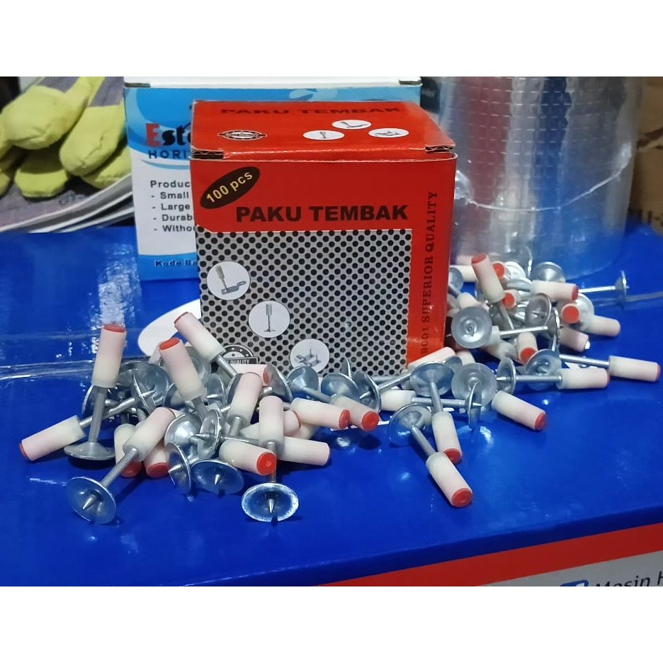 Ramset Nails/Powder Fastening Nail (1 Box: 100pcs) | Shopee Malaysia