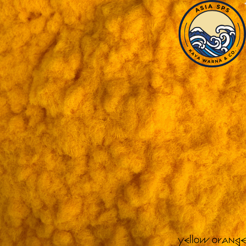 Velvet Flocking Powder Nylon Yellow Orange Decorative Powder (100g ...