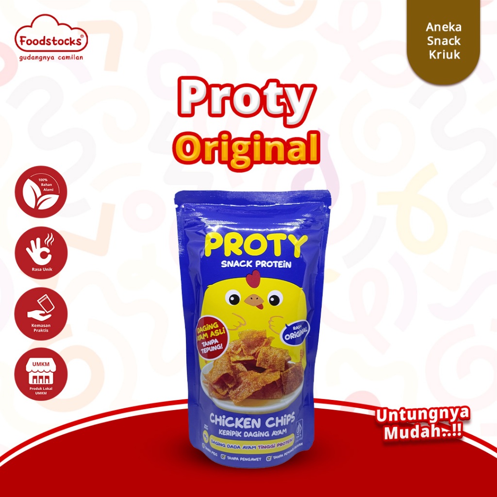PROTY – Original Crispy Chicken Meat Chips | Snacks Without ...