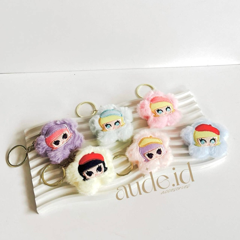 GANTUNGAN Aude - Lolly Molly Mini Plushies Keychain | Lolly Molly ...