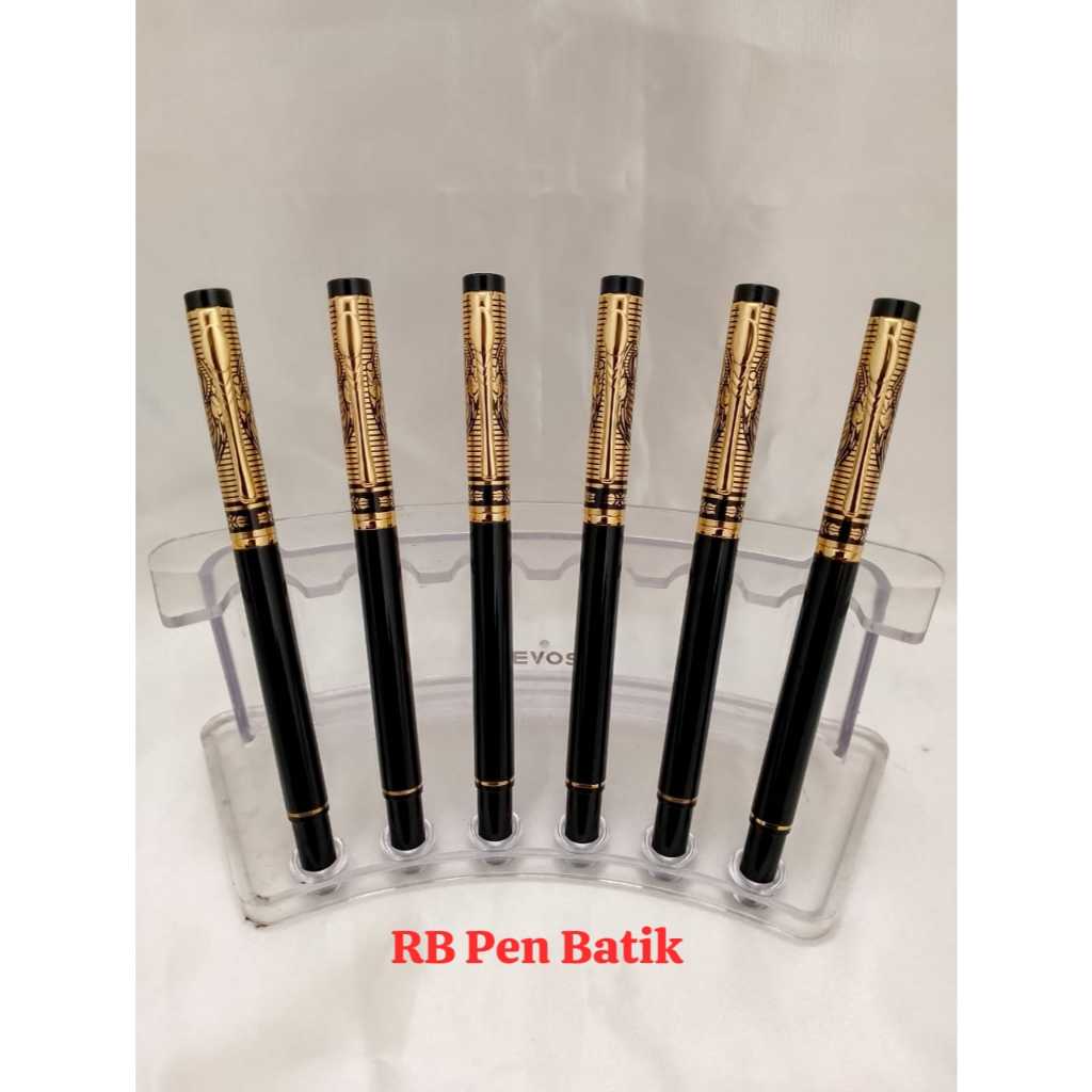 Rb Pen Batik I Special Pen with Batik Motif I Pen Metal I Bollpoint Can ...