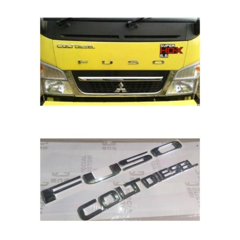 Fuso canter emblem/cott diesel canter emblem/mitsubishi fuso embossed ...