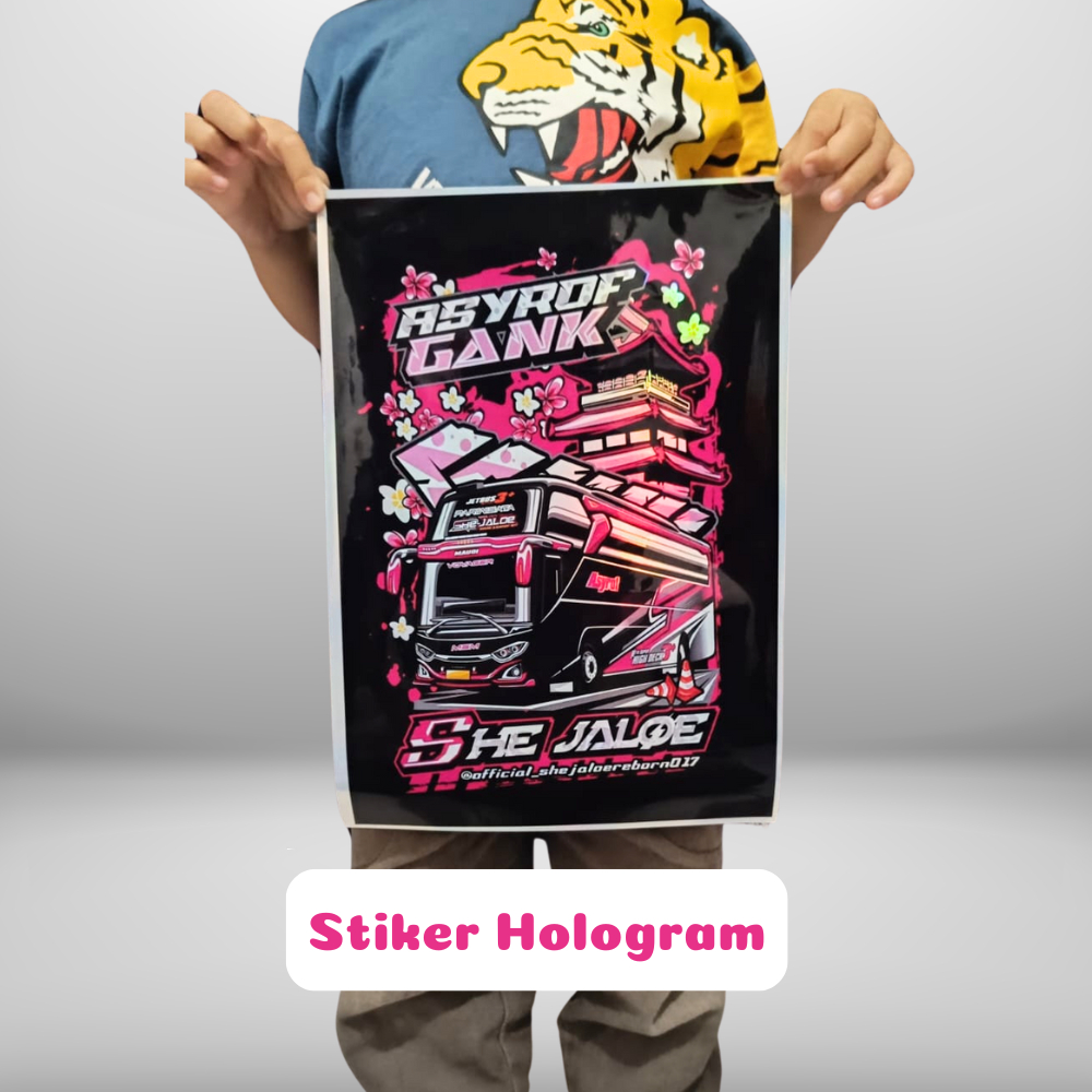 MANIA BUS STICKER BASURI BUS STICKER LARGE JUMBO TELOLET BUS STICKER ...