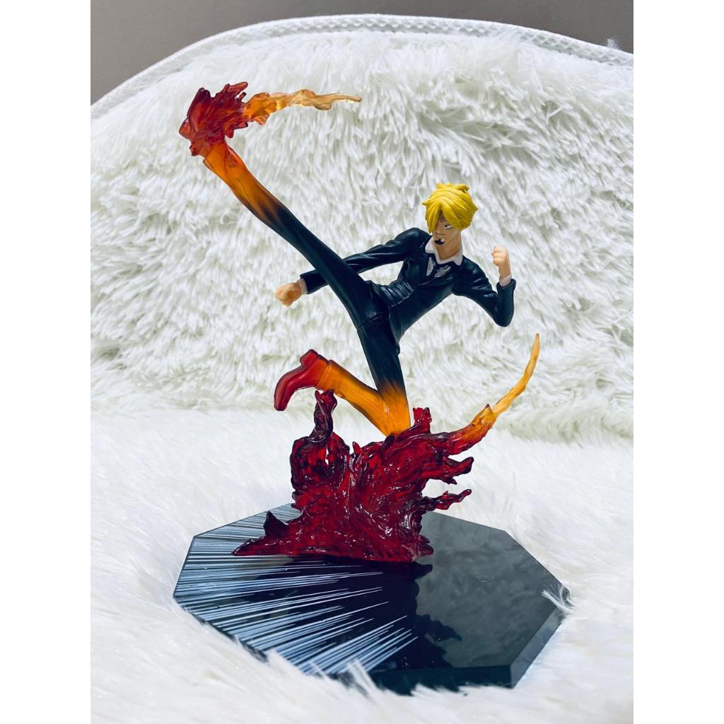 Sanji ONE PIECE MINI ACTION MANGA FIGURE LUFFY ZORO NAMI CHOPPER Diable ...