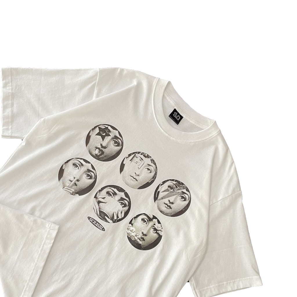 KATUN Screamble - Men's/Women's Oversized T-shirt Cotton Distro Clothes ...