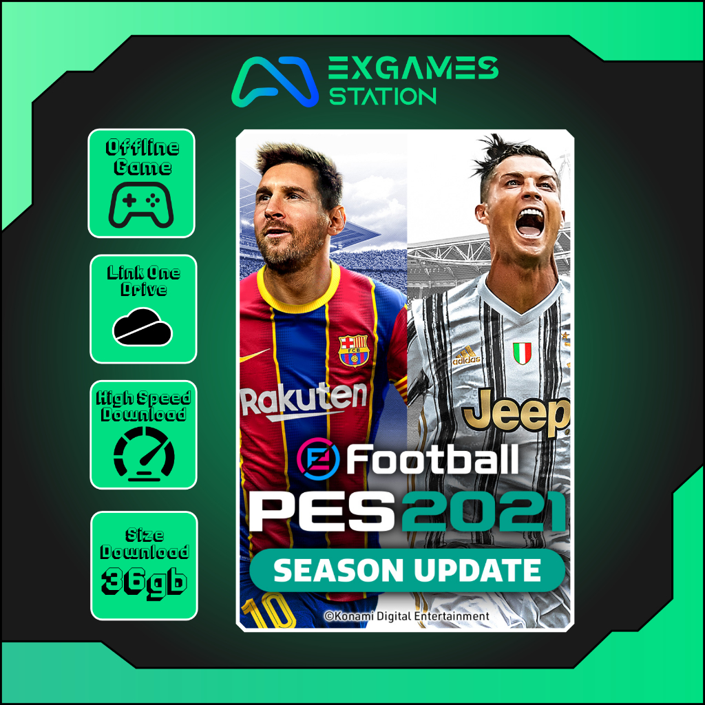 Efootball PES 2021-CPY | Fun Offline Games for PCs and Laptops | Shopee ...