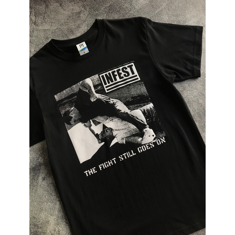 Infest band t-shirt | Infest t-shirt | Band Shirt | Infest | Shopee ...